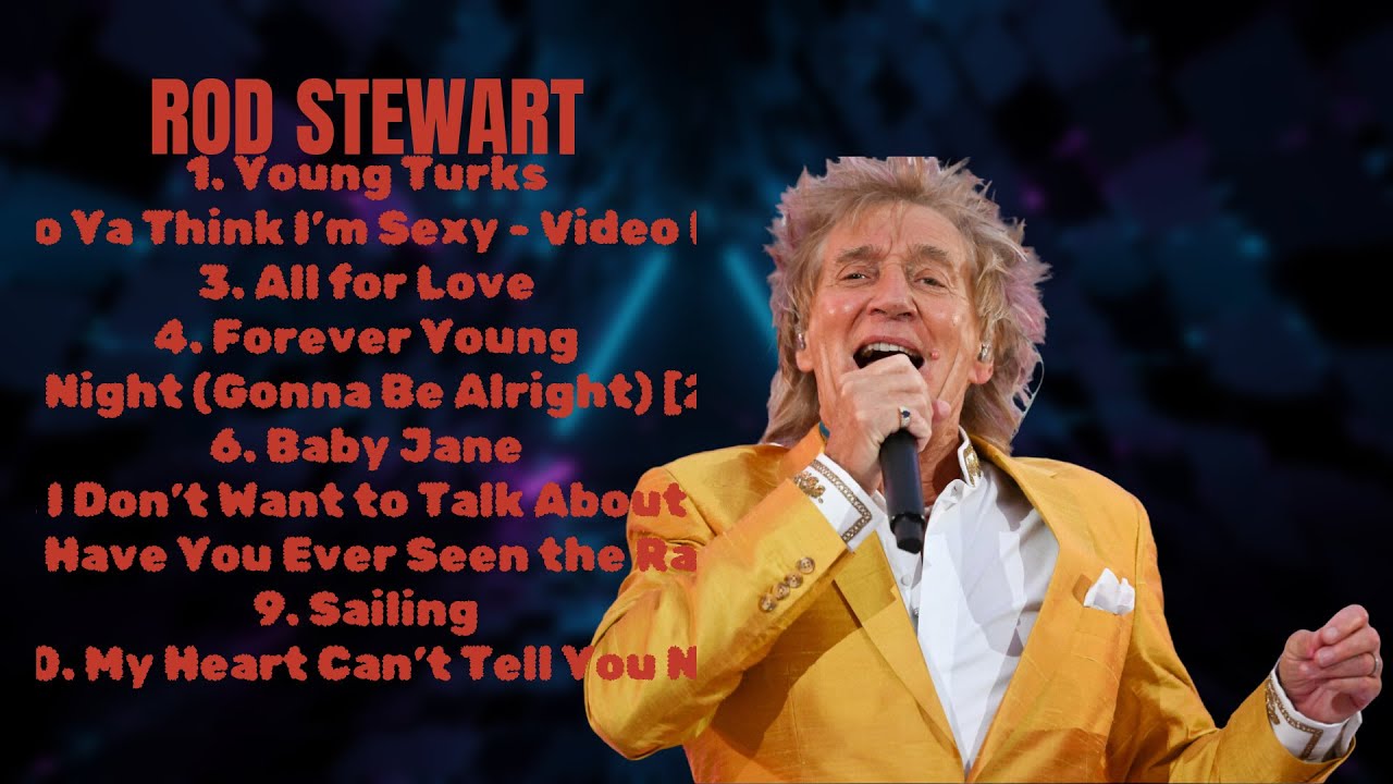 Rod Stewart-Top hits compilation for 2024-Leading Hits Compilation ...