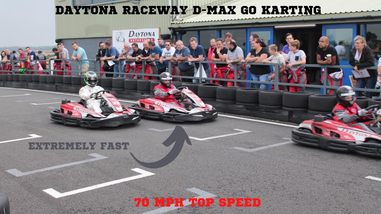 D-MAX Go karting Tamworth (outdoor) 70mph - YouTube