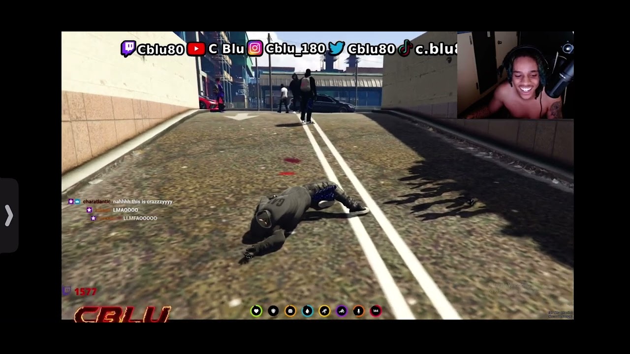 Cblu and dd osama shoot the 30s in gta rp - YouTube