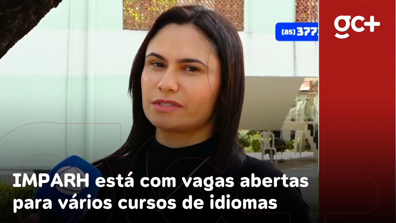 Centro de línguas do IMPARH está com vagas abertas para vários cursos de idiomas - YouTube