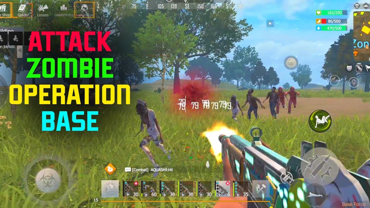 Attack Zombie Operation Base - Last Island Of Survival || Last Island ...