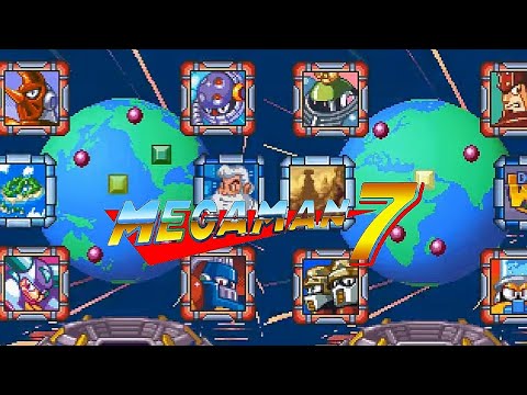 Mega Man 8-Stage Select [MM7 SF] - YouTube