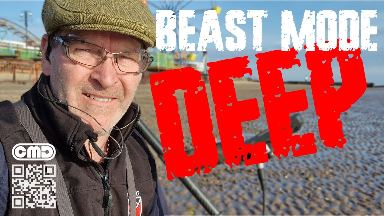 Beach Metal Detecting in DEEP BEAST MODE ENABLED | Deep Coins Setup. - YouTube