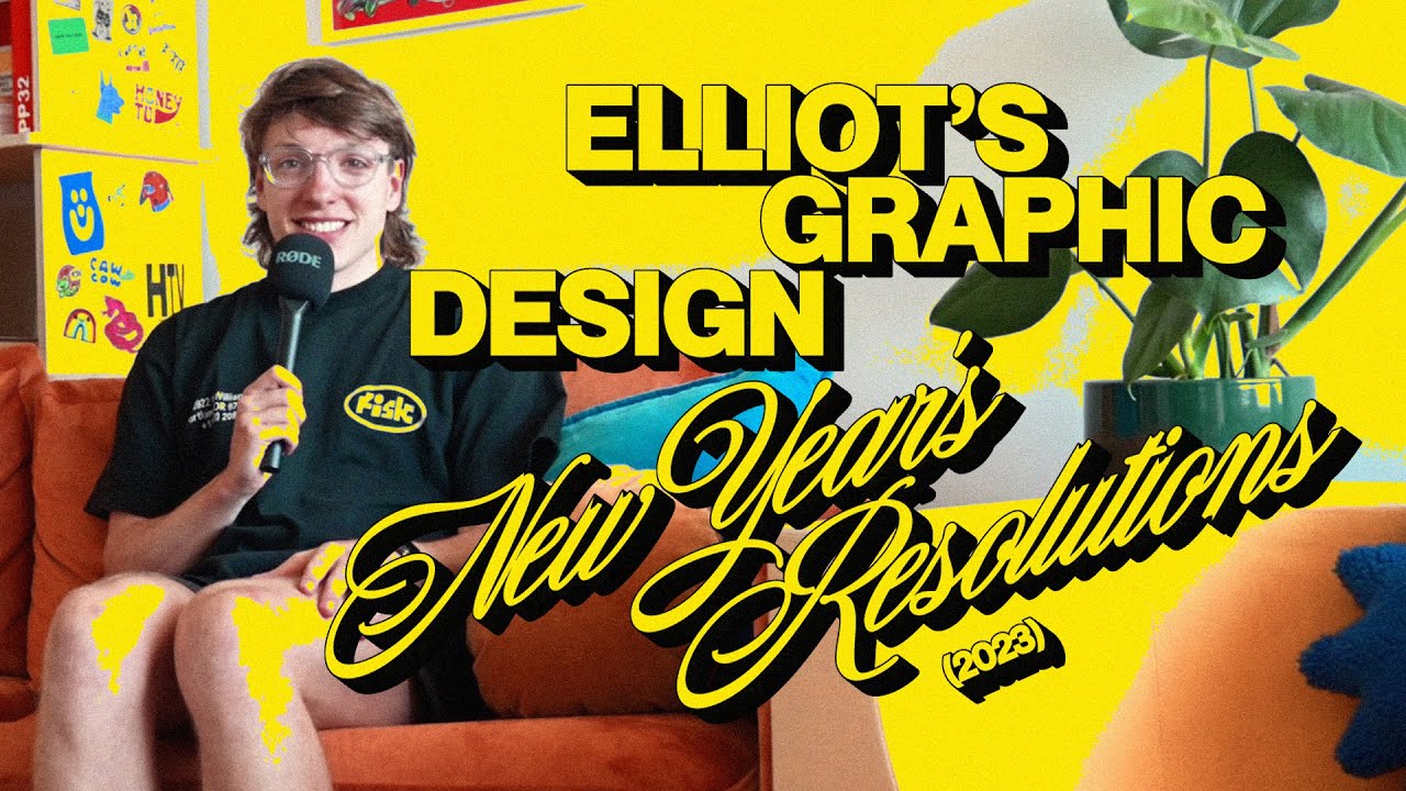 my graphic design new year's resolutions (just for you) - YouTube
