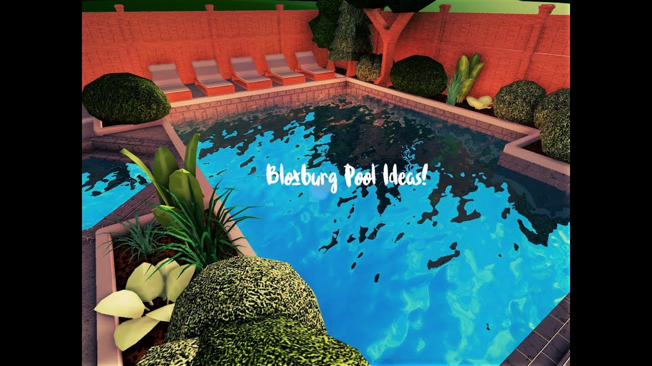 Bloxburg Pool Ideas! *Build* - YouTube