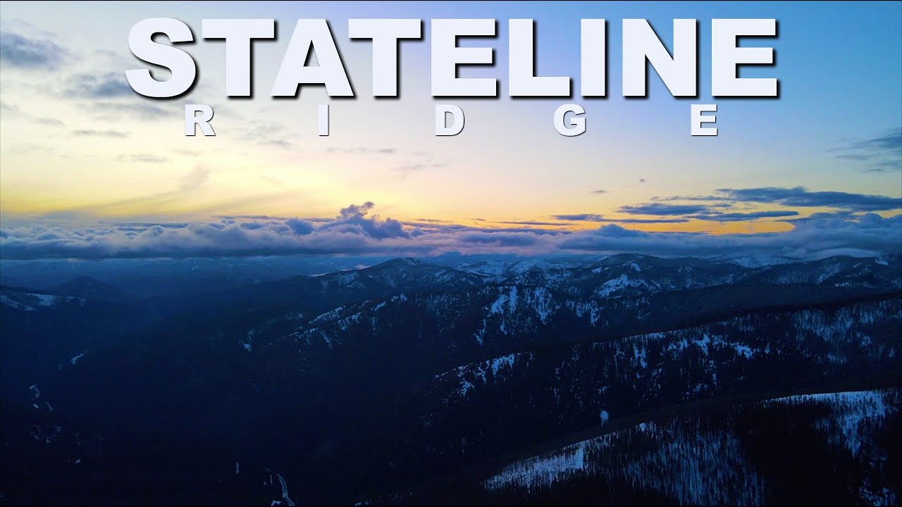 Backpacking ALONE on the State Line Ridge - YouTube