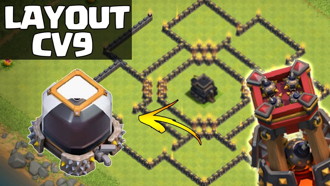 MELHOR LAYOUT HÍBRIDO PARA CV9/TH9 COM TORRE DE BOMBAS - BestTh9 With ...