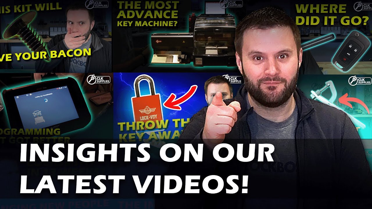 Recap: Our Latest Locksmith Videos | #Lockboss Show & Giveaway - YouTube