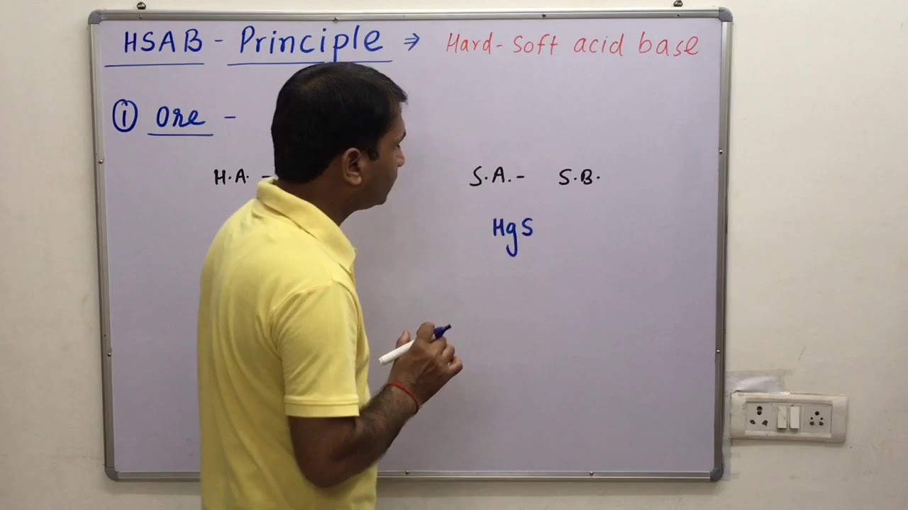 HSAB-Principle / Pearson Theory / Hard ~ soft acid base - YouTube