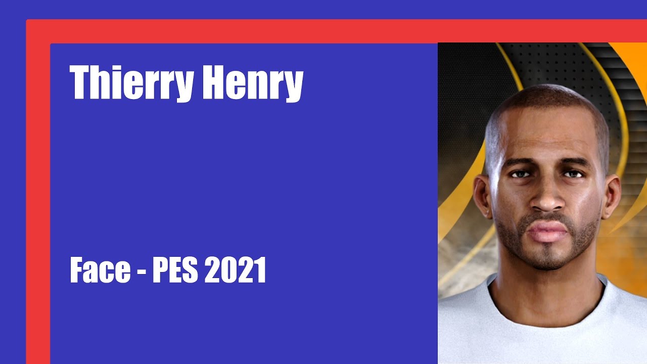 Thierry Henry - Face - PES Faces. - YouTube