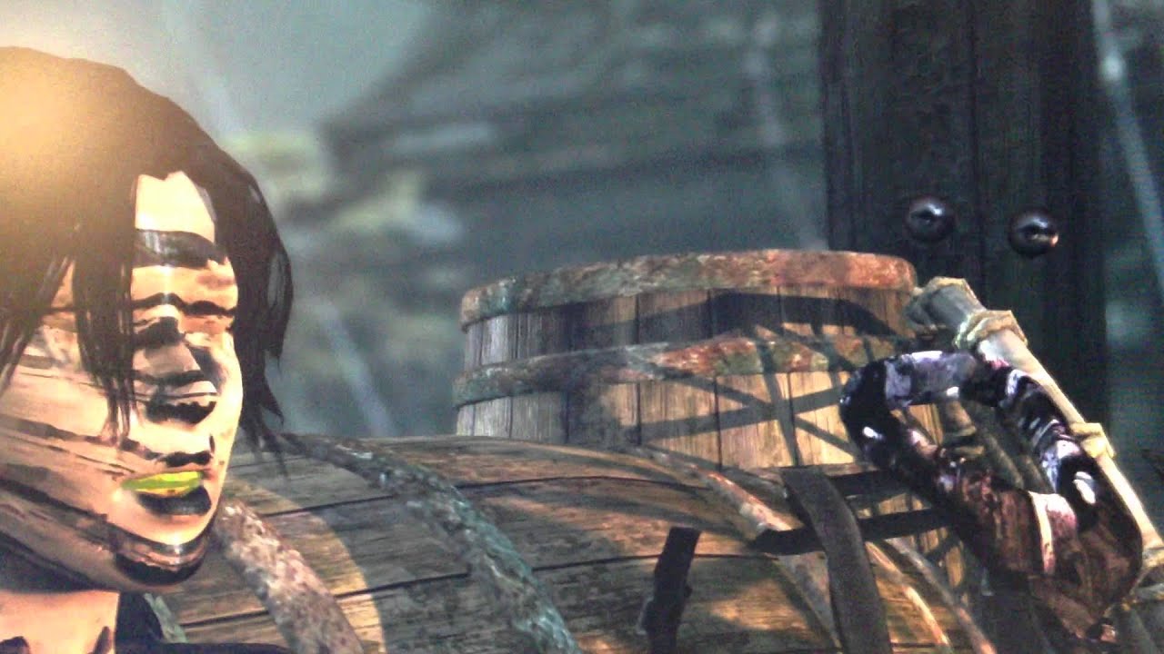 Tomb Raider 2013 - Bug with Lara Croft & Conrad Roth (floating eyes ...