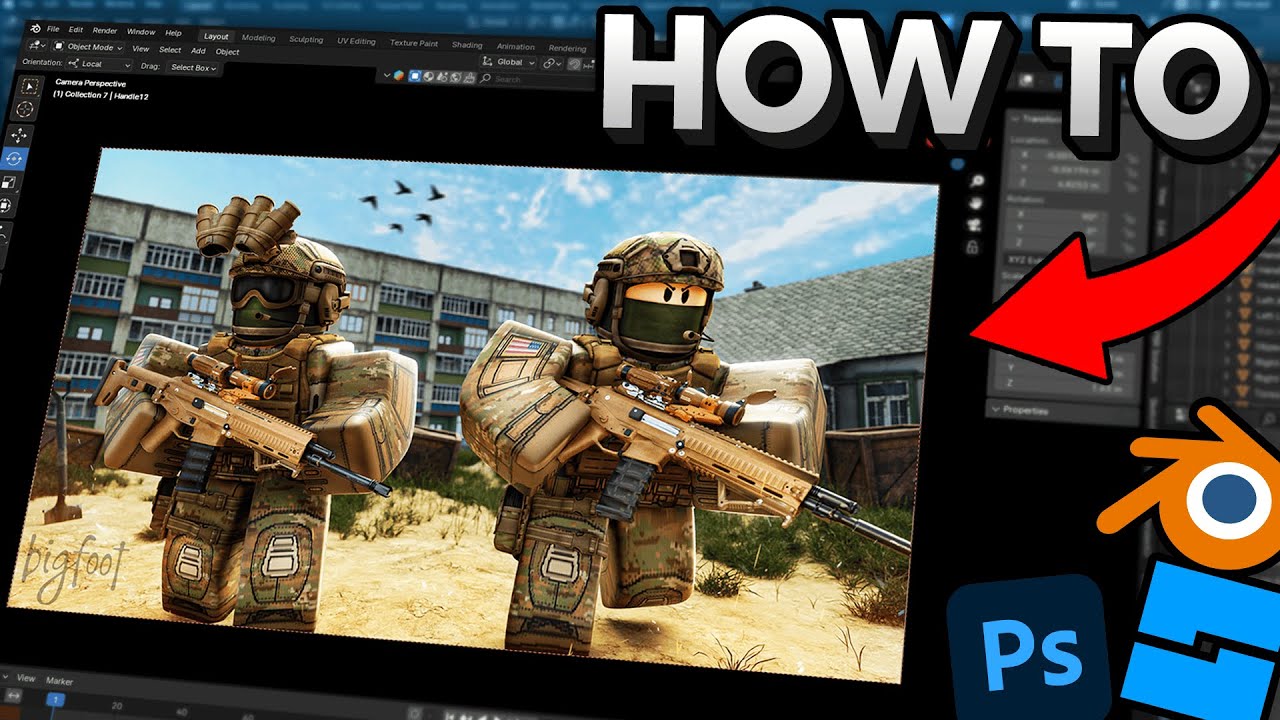 How to Make MILITARY Roblox GFX in 2025 (Step-by-Step) - YouTube