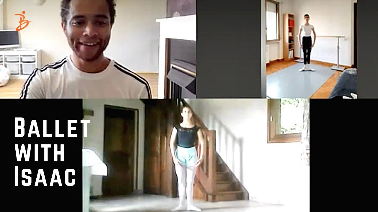 Zoom Ballet Class with Isaac Bowry - YouTube