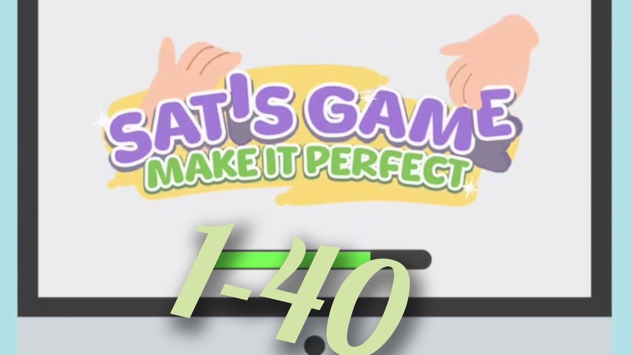 Satis game Make it Perfect game walkthrough all levels gameplay 1-41 ...