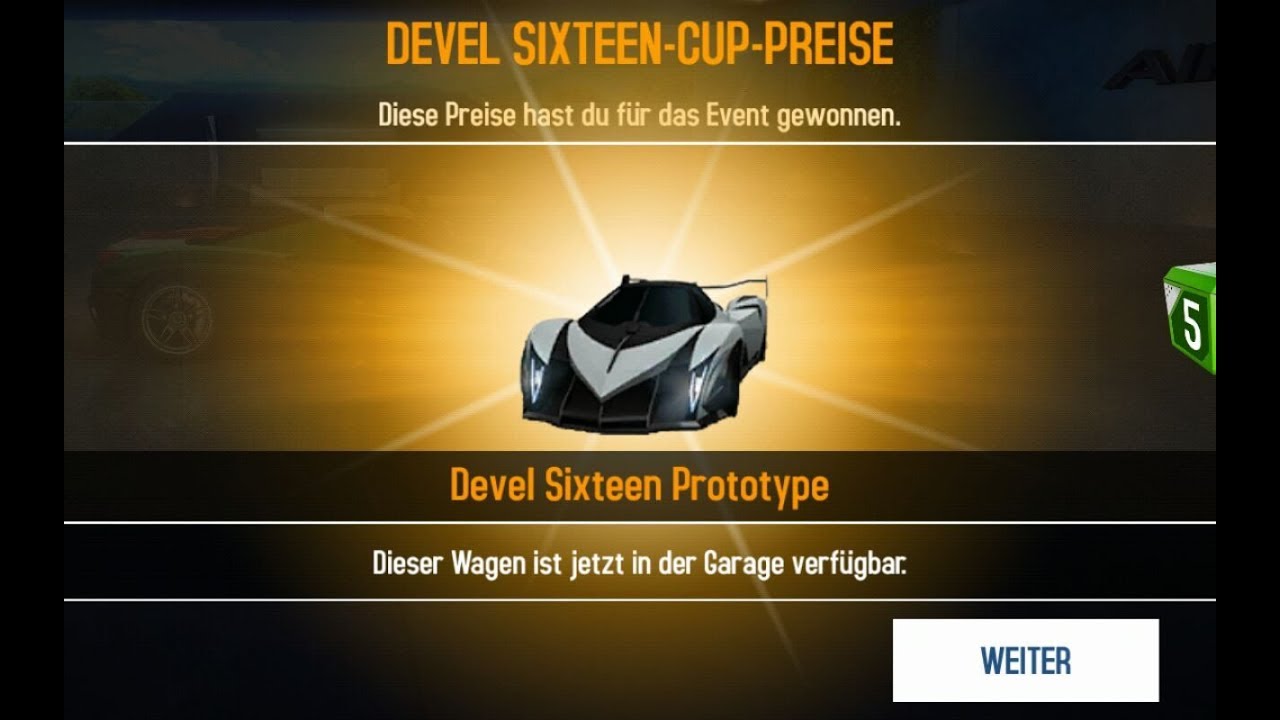 Asphalt 8 MultiPlayer Devel 16 Prototype *King of Kings* - YouTube