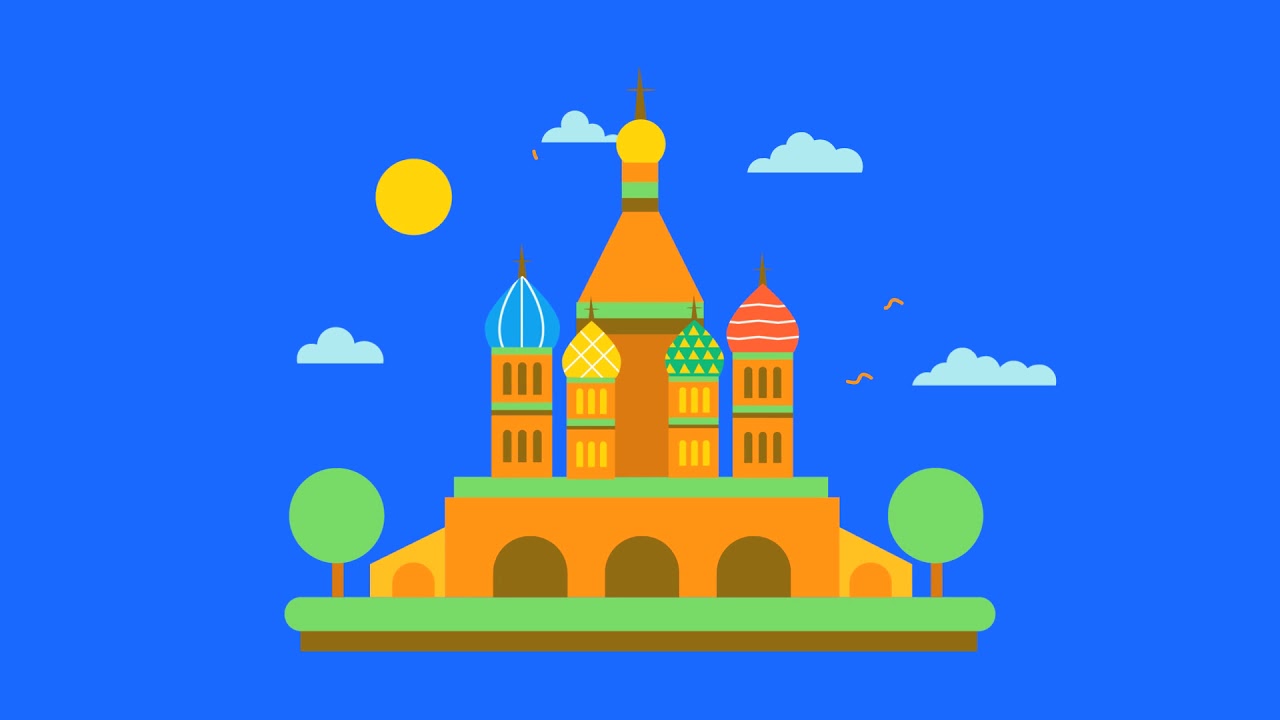 Moscow animation - YouTube