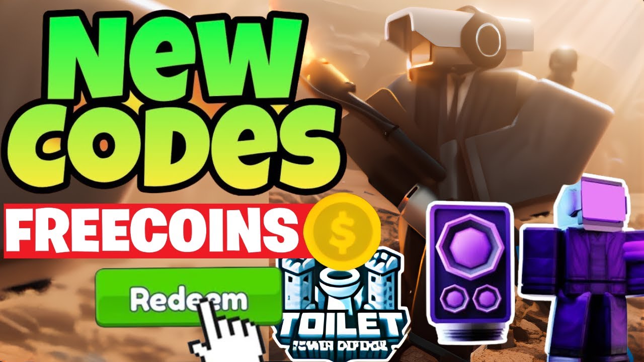*EPISODE 70 PART 1* ALL NEW WORKING CODES FOR TOILET TOWER DEFENSE 2024 ...