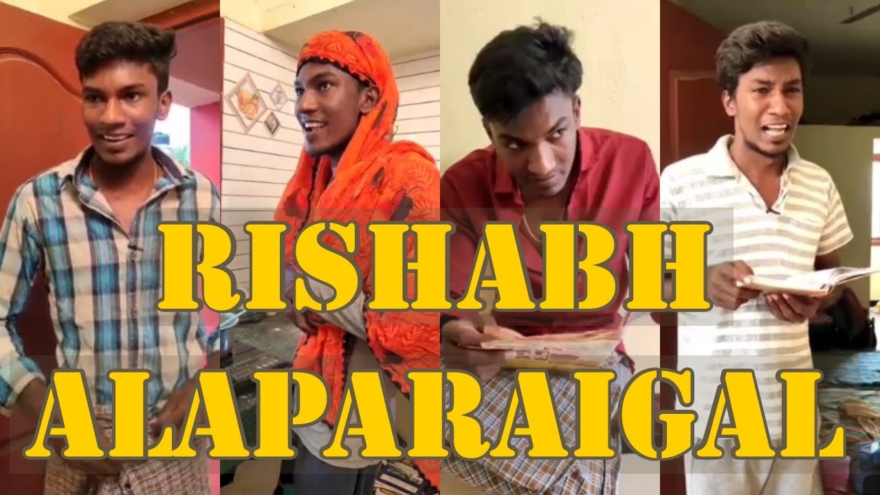 Rishabh Comedy | Rishabh Alapparaigal/Best vlogs of rishab comedy video ...