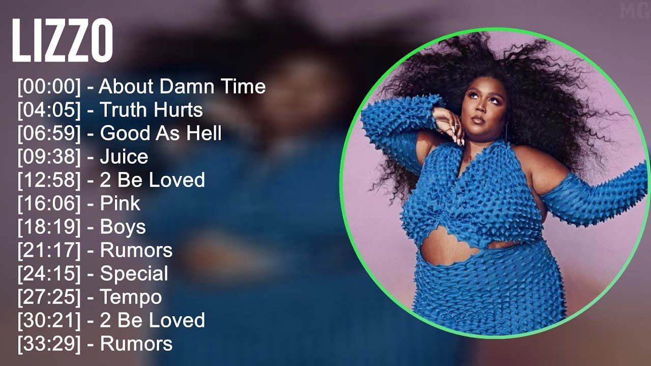 Lizzo 2025 MIX Top Hits - About Damn Time, Truth Hurts, Good As Hell ...