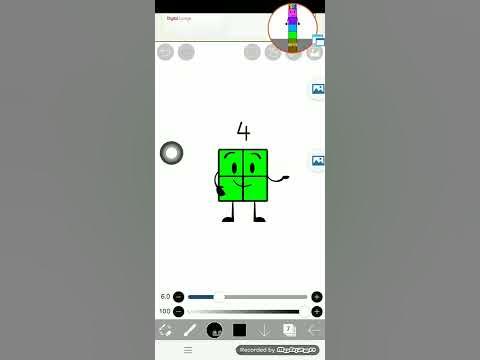 Numberblocks Four in Object Shows - YouTube