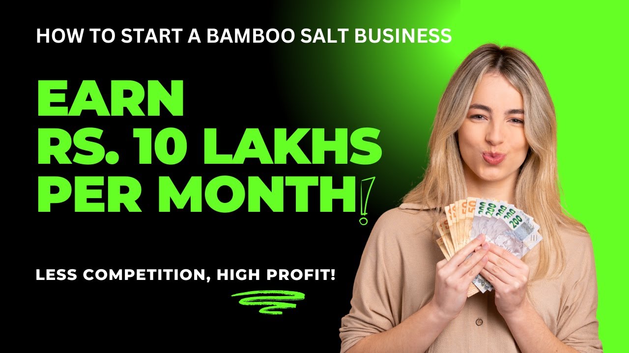 How to Start a Bamboo Salt Business in India | Earn ₹10 Lakh/Month ...