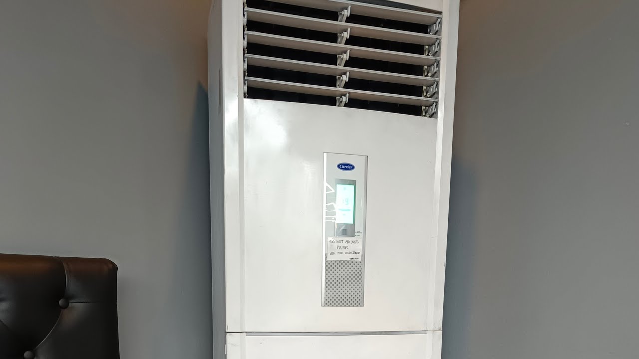 5 tonner Carrier Floor mounted Aircon not cooling at Tauruz Billiard ...