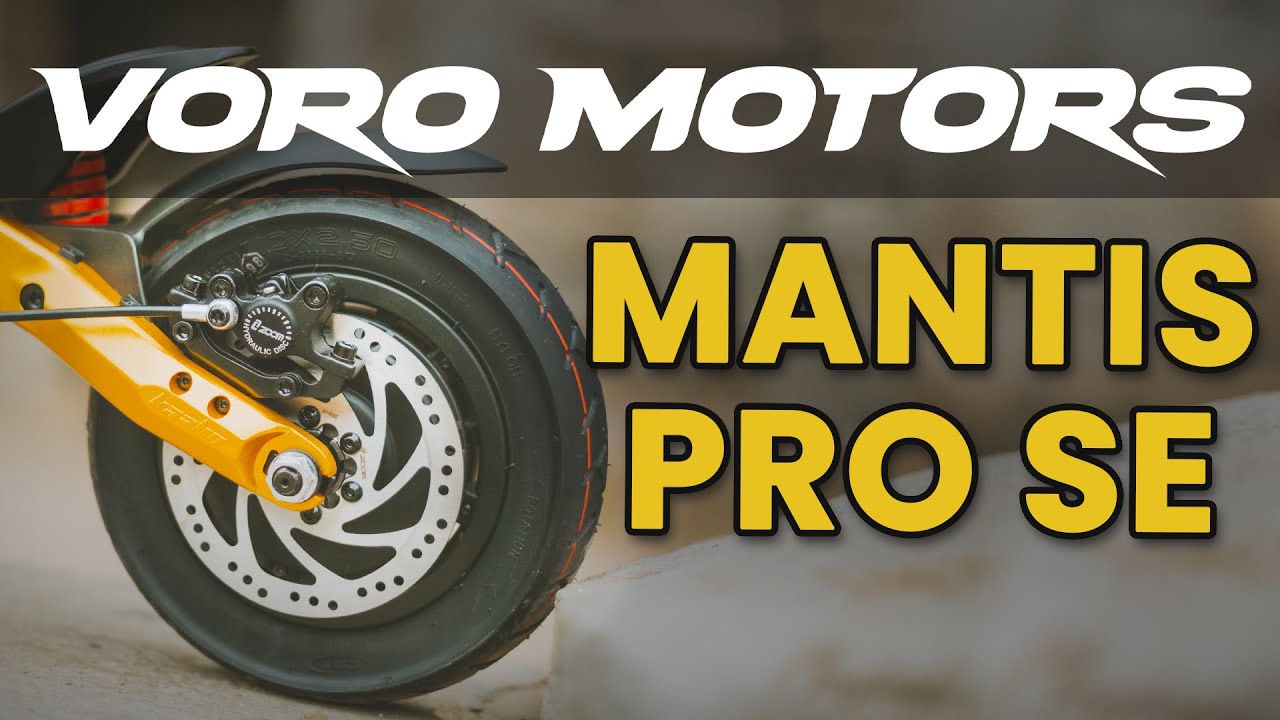 Mantis Pro SE: An Electric Scooter for any occasion - YouTube
