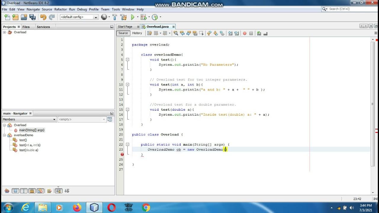 Java the complete Reference Ninth Edition (Chapter 7) Example (2 ...