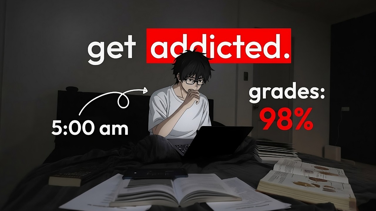 How to Get Addicted to Studying (The Lazy Genius Method) - YouTube