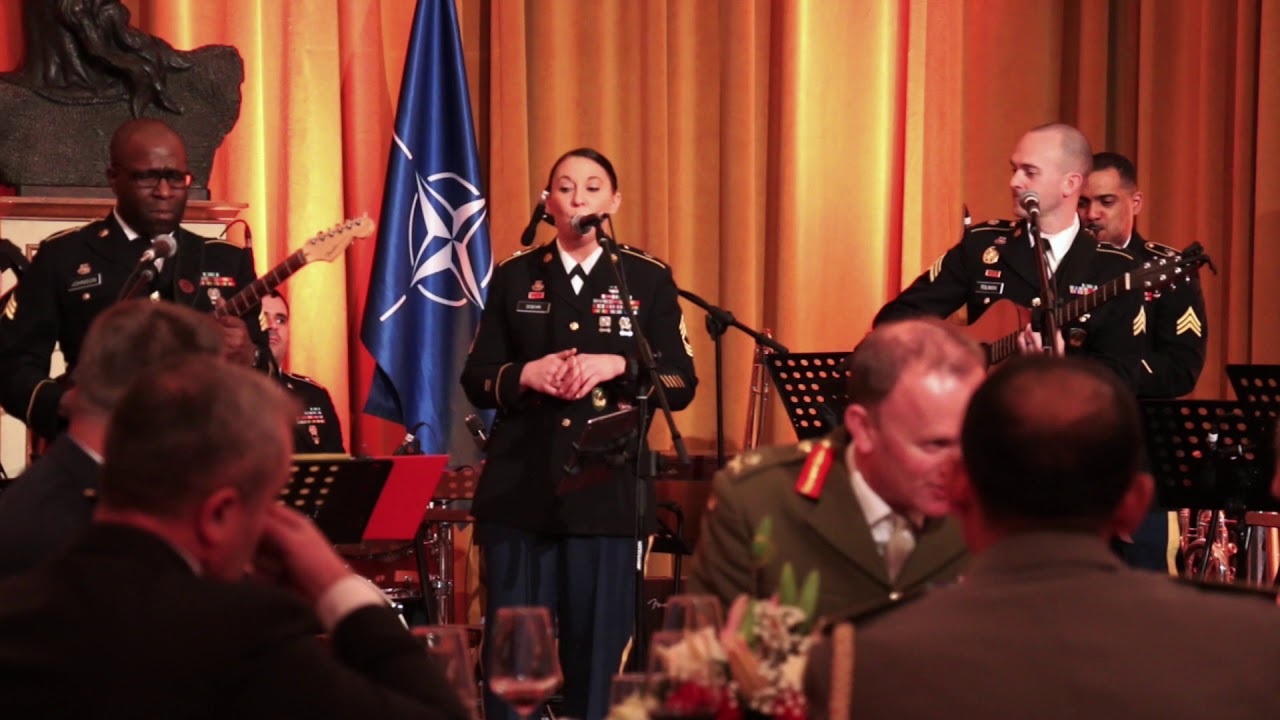 SHAPE International Band performs at Albanian Anniversary Gala - YouTube