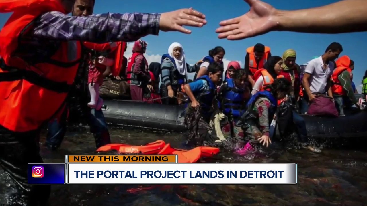 The Portal Project lands in Detroit - YouTube
