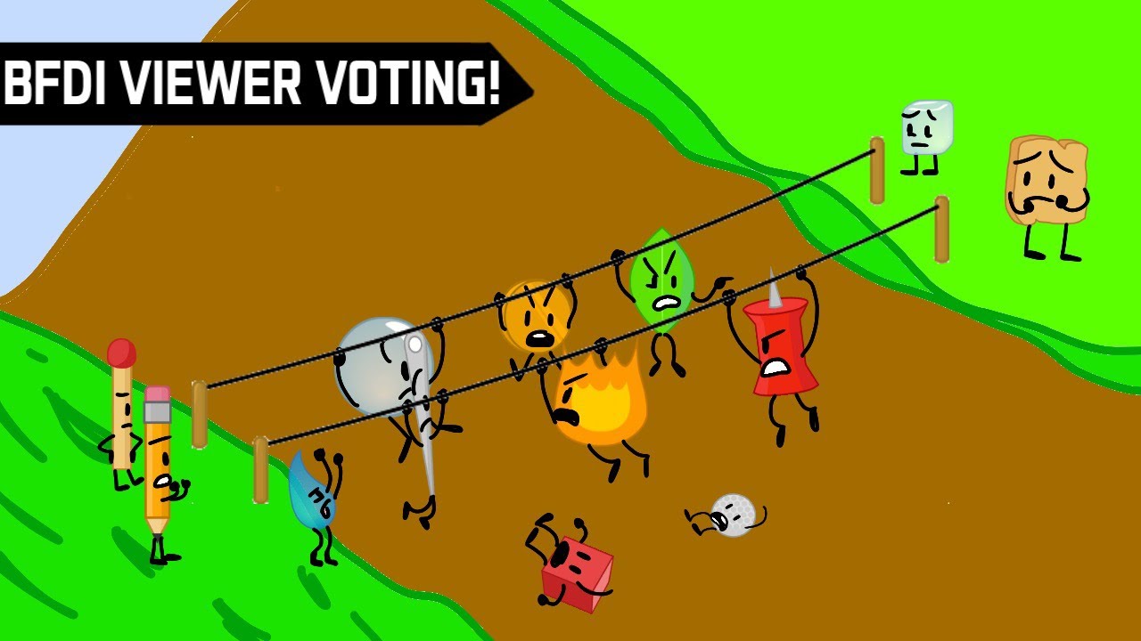 BFDI VIEWER VOTING 5 - YouTube