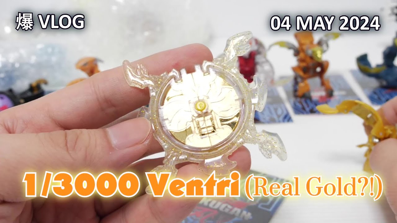 1/3000 Limited Edition Special Attack Infinity Ventri (Real Gold?) [04 ...