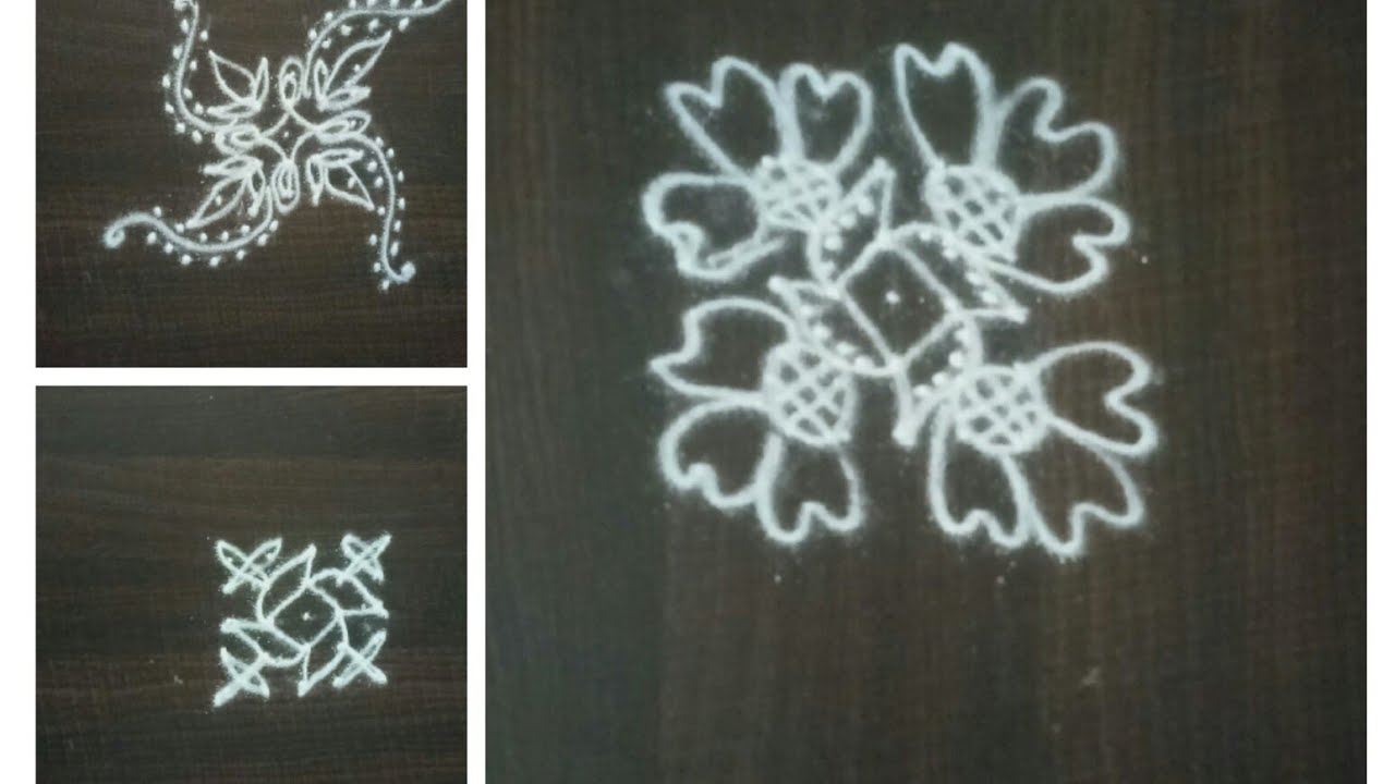 5x5 Dots Rangolies | Rangoli Arts | #Rangoliarts #Rangolidesigns # ...