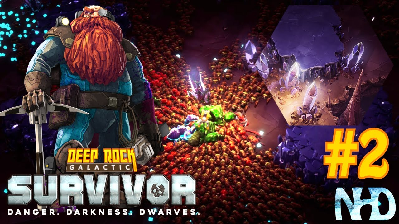 Let's Play Deep Rock Galactic: Survivor (Deepcore GK2 Mastery ...