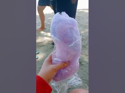 Cotton Candy at the beach #foryou#SHORTS - YouTube