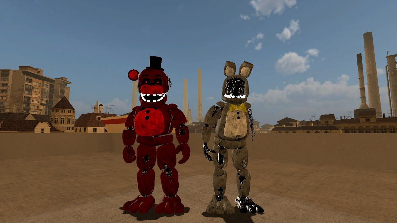 Gmod FNAF | Redbear and White Rabbit (Ep 2) (Season 2) (Outdated) - YouTube