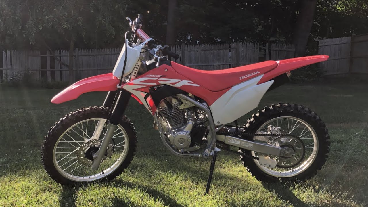 2020 Honda CRF250F - The Trail GOAT - YouTube