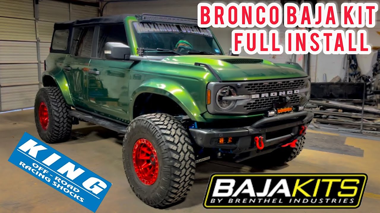Bronco | Baja Kits +3 Pre-Runner Suspension w/ King coil over | Full ...
