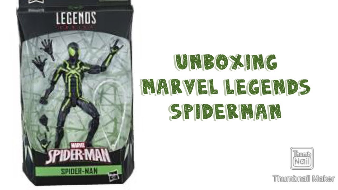 Unboxing marvel legends Spider-Man!! - YouTube
