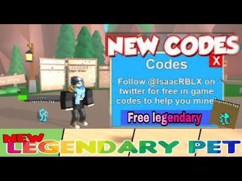 New Code *LEGENDARY PET* - Mining Simulator - YouTube
