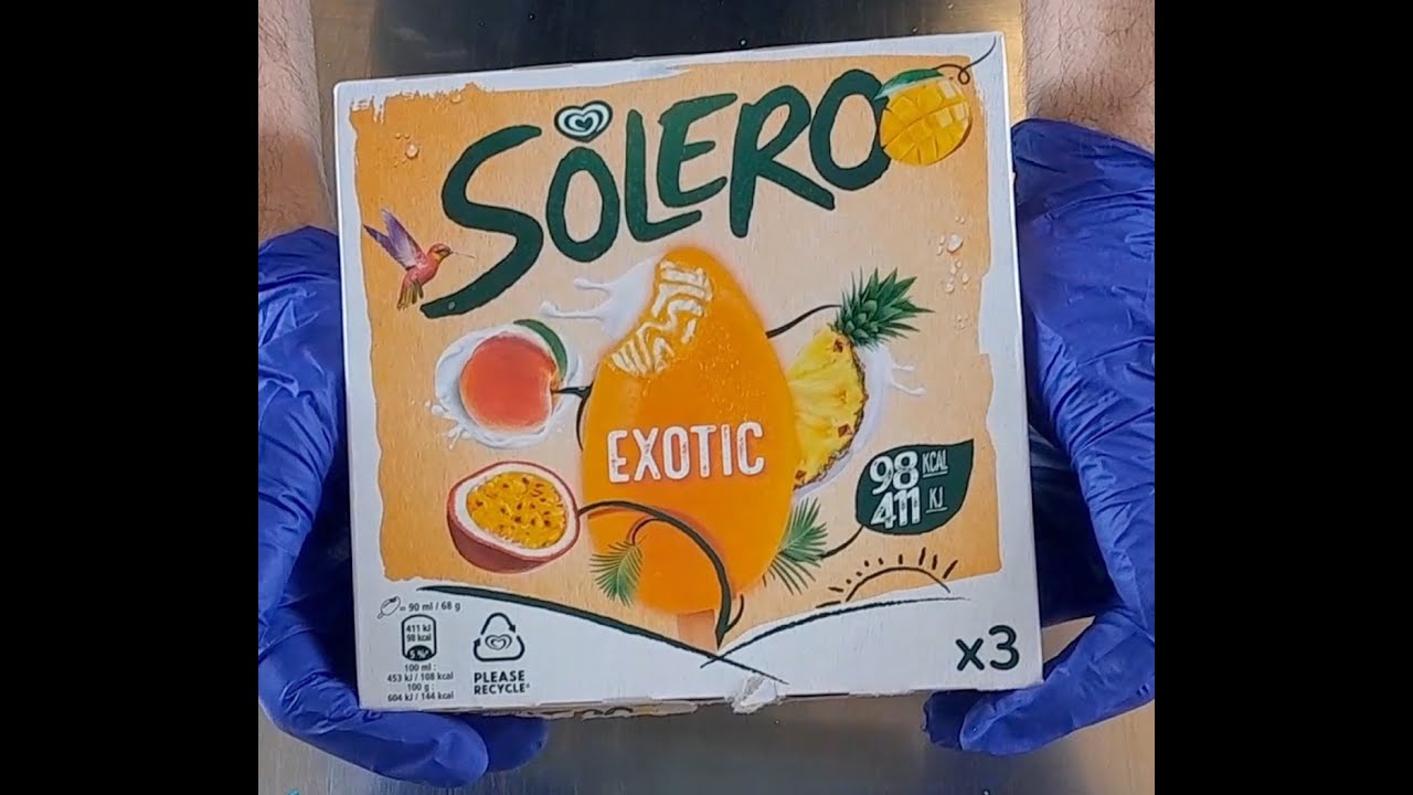 Solero Exotic Ice Rolls - YouTube