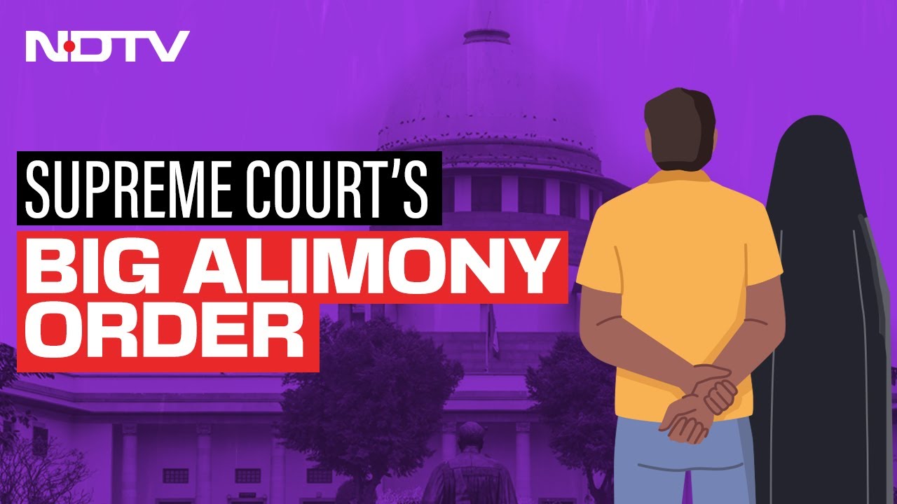 Alimony Laws In India | Supreme Court's Big Alimony Order For Muslim ...