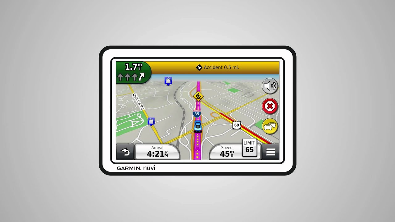 Garmin New 3D Traffic - YouTube