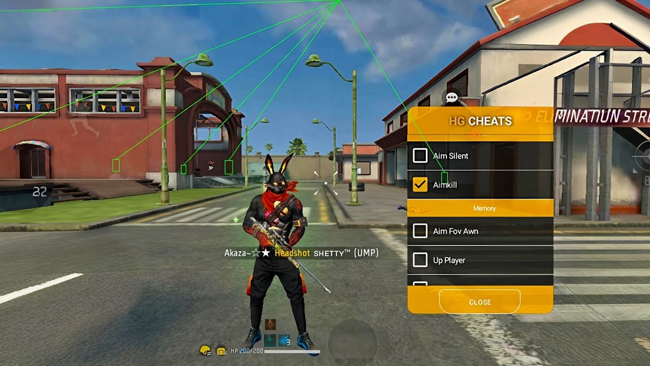 Free Fire AIM kill mod menu free | new rank season FF hack | HG CHEAT ...