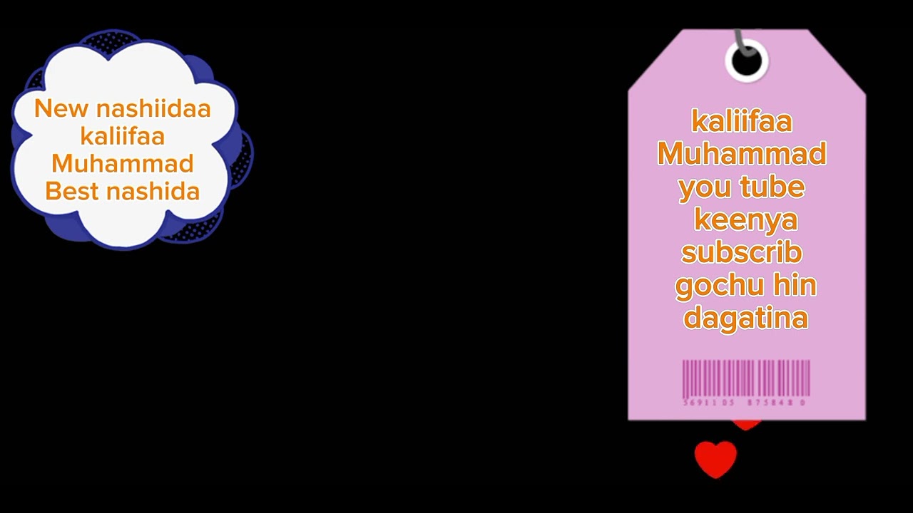 Kaliifaa Muhammad Nashida harawa Best Islamic nashida 💯💯💯💯 - YouTube