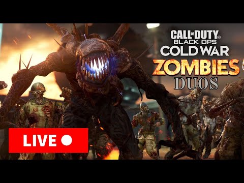 (Live ) Duo COD Zombies Firebase Z | Call of duty black ops Cold War ...