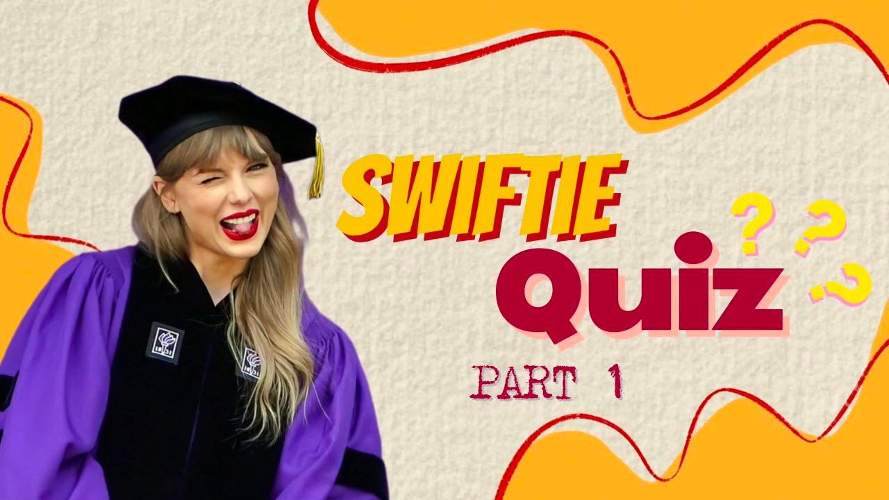 Swiftie Quiz - Name That Song (Lyrics Edition) - YouTube
