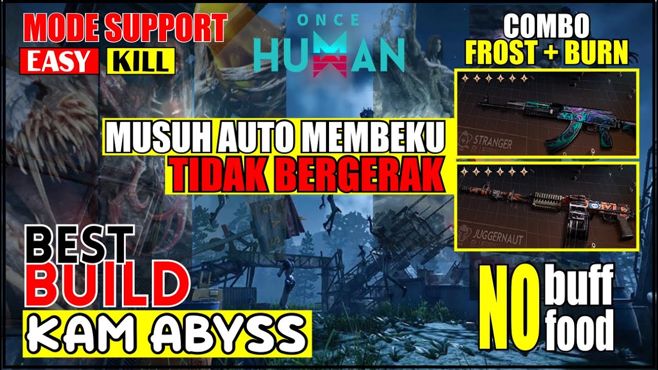BUILD KAM ABYSS GLANCE & KVD BOOM BOOM COMBO FROST + BURN BEST BUILD ...