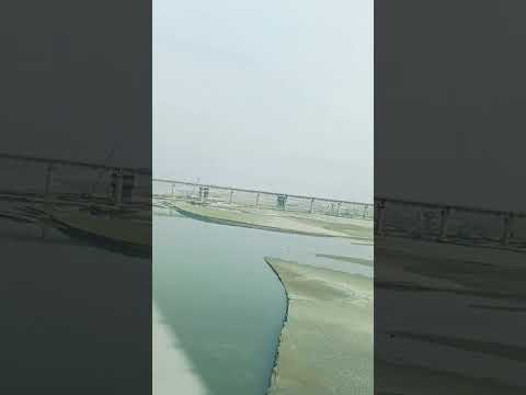 # manjhi station# ghagara nadi setu # a beautiful view - YouTube